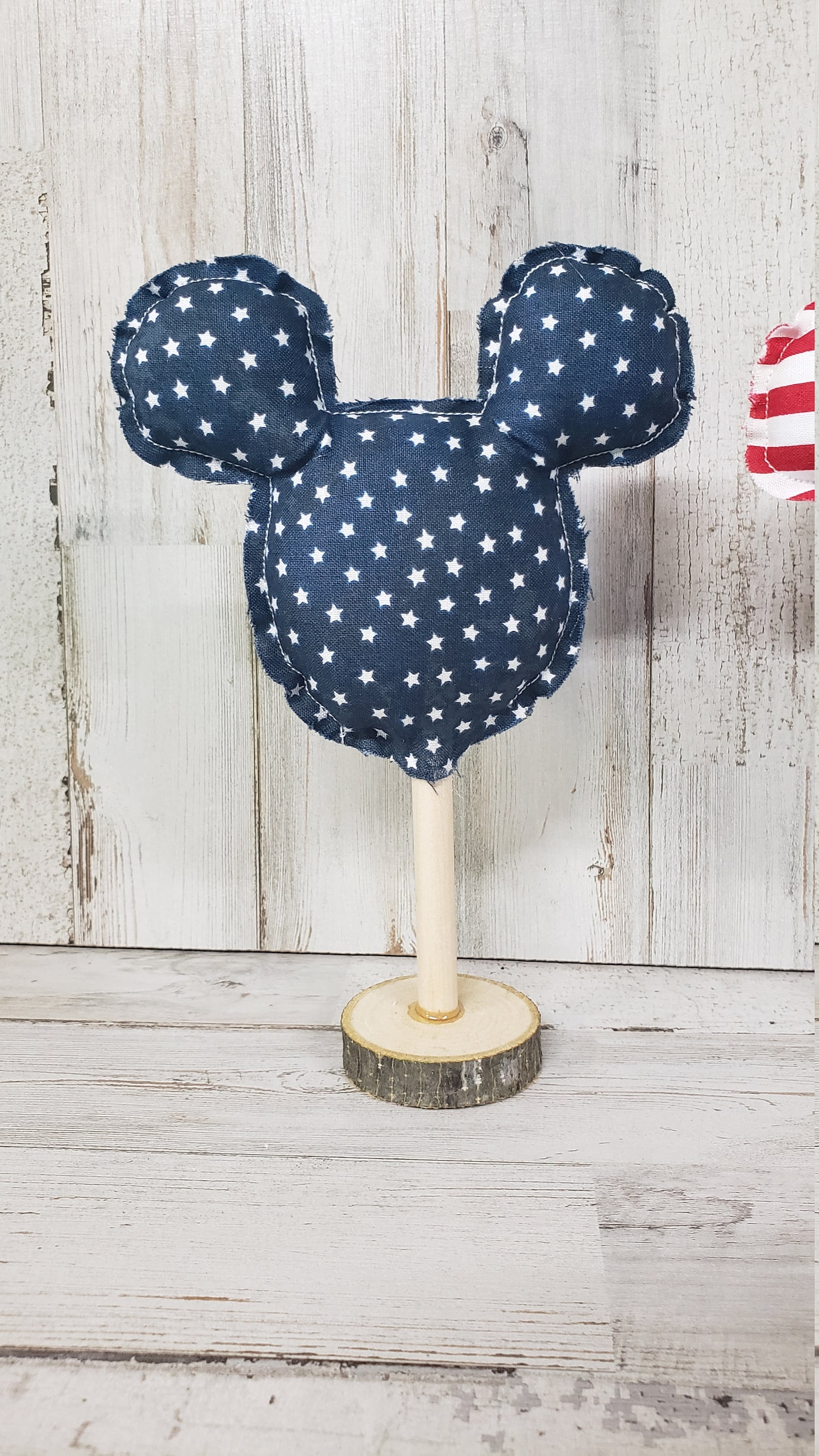 Patriotic Mickey and Minnie Decor / July Disney Inspired Decor | Etsy