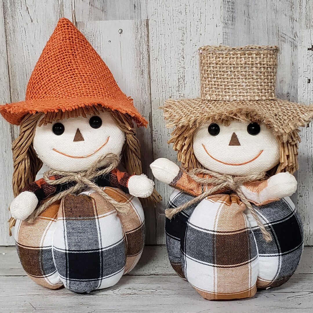 Fall Mini Scarecrow / Scarecrow for Tiered Tray / Fall Tiered Tray ...