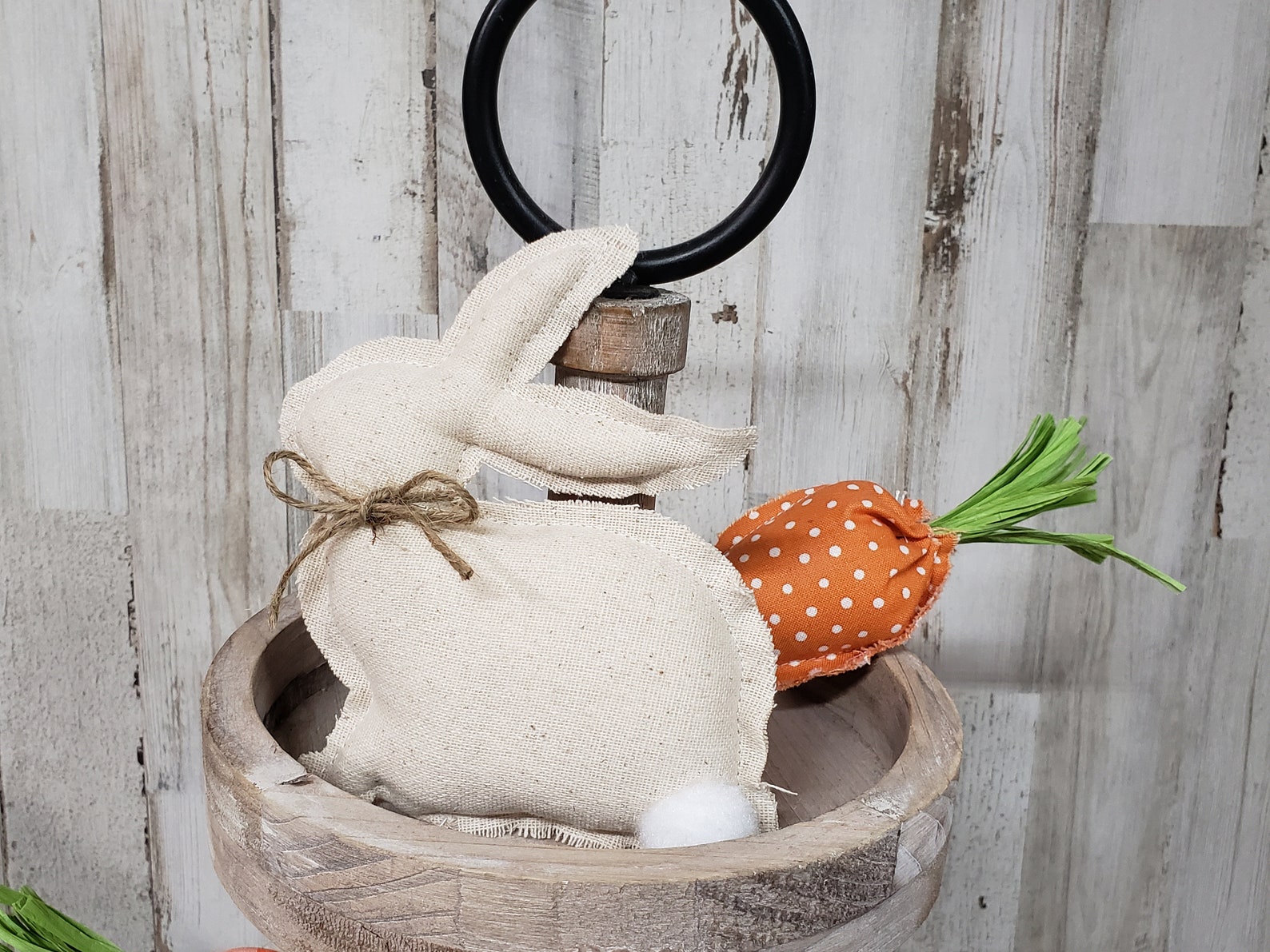 Mini Linen Fabric Bunny/ Fabric Bunnies / Linen Cloth Bunnies - Etsy