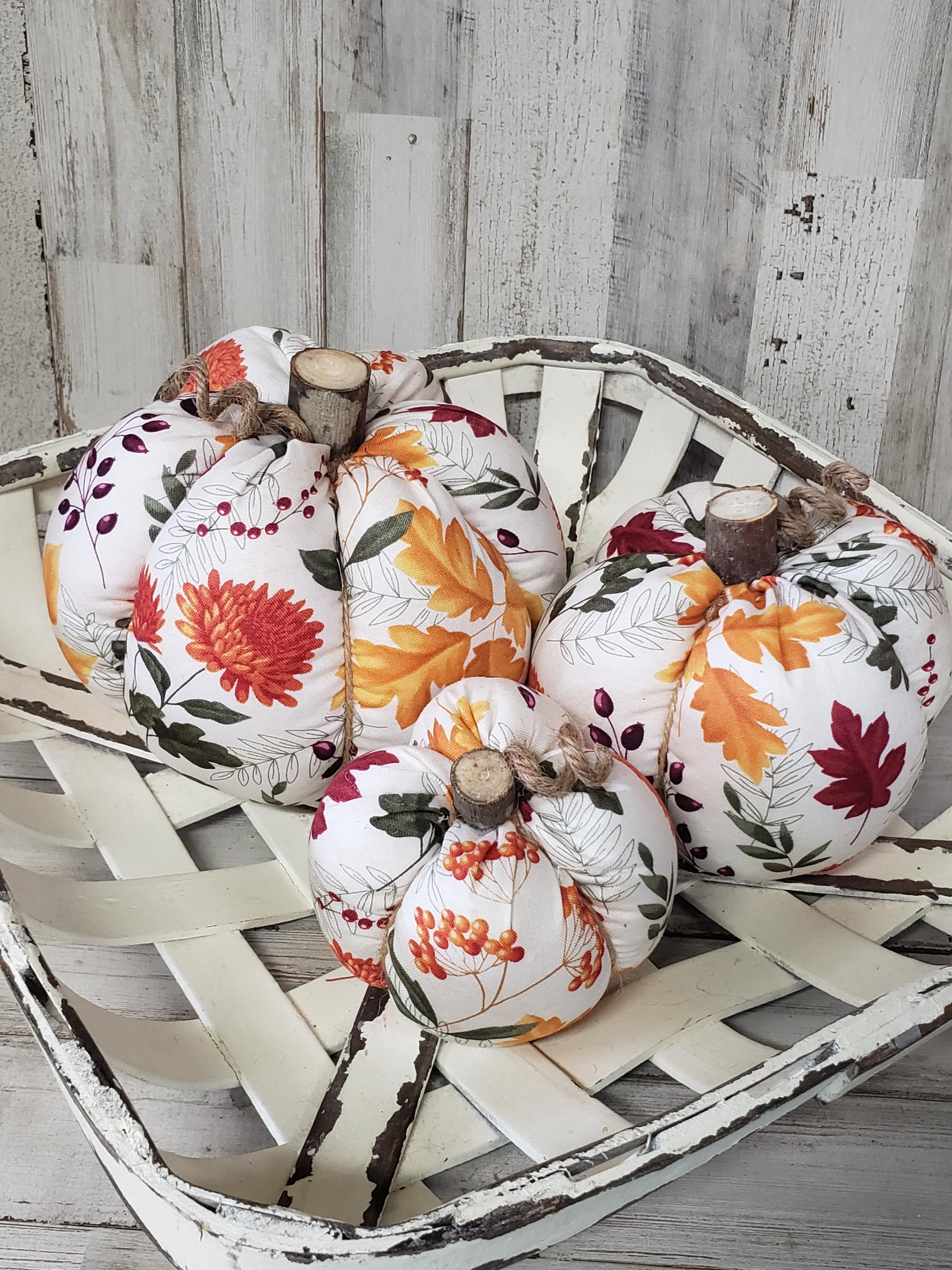 Farmhouse Fall Floral Pumpkins / Farmhouse Pumpkins / Floral Pumpkins ...