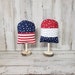 Fabric Patriotic Popsicles, Red White & Blue Popsicle, Patriotic ...