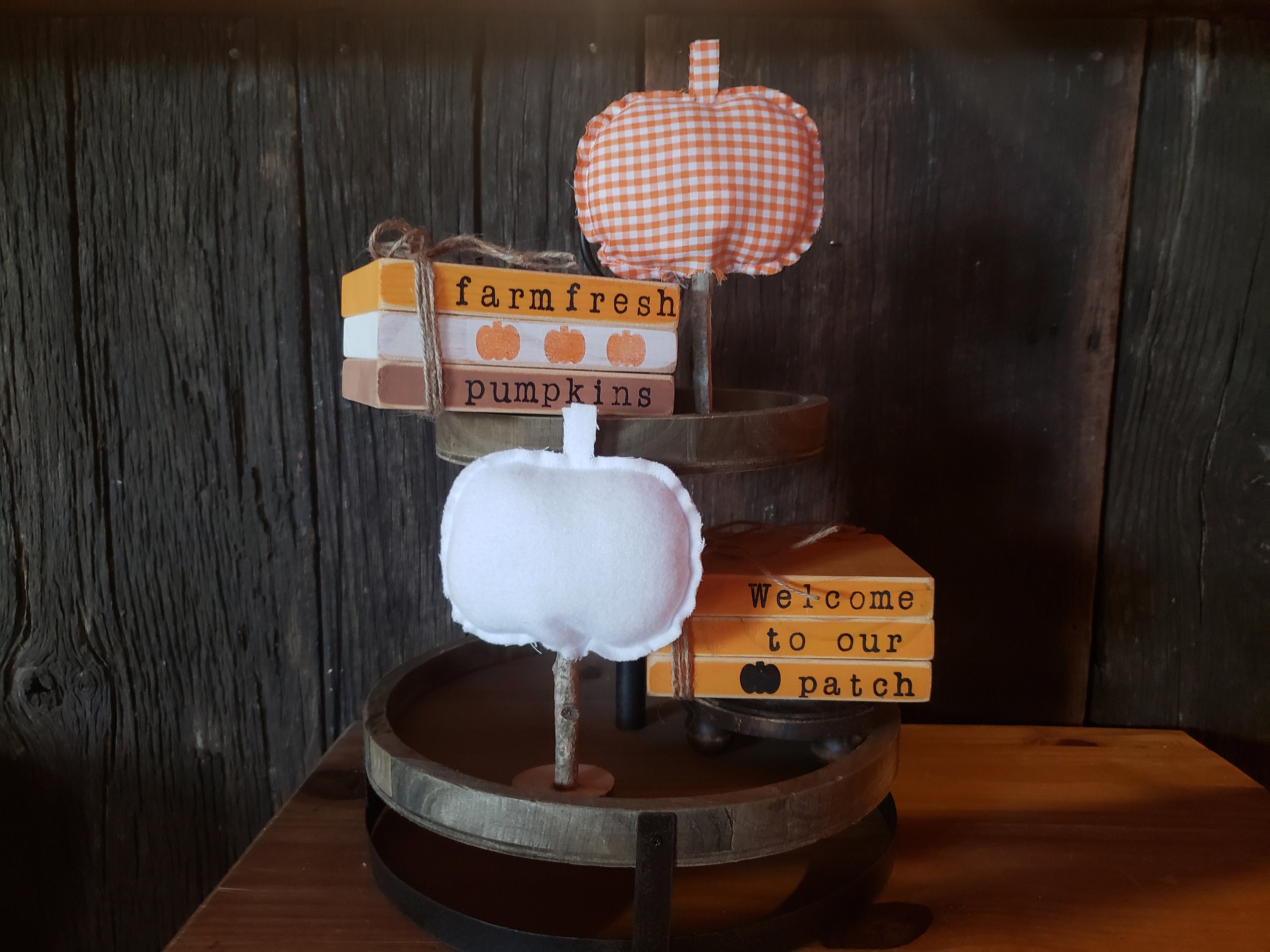 Fall MINI Books / Fall Faux Books / Mini Book Bundle / Fall Farmhouse ...