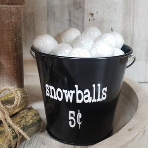 Christmas Tiered Tray Snowballs / Winter Tier Tray Decor/ Winter Coffee ...