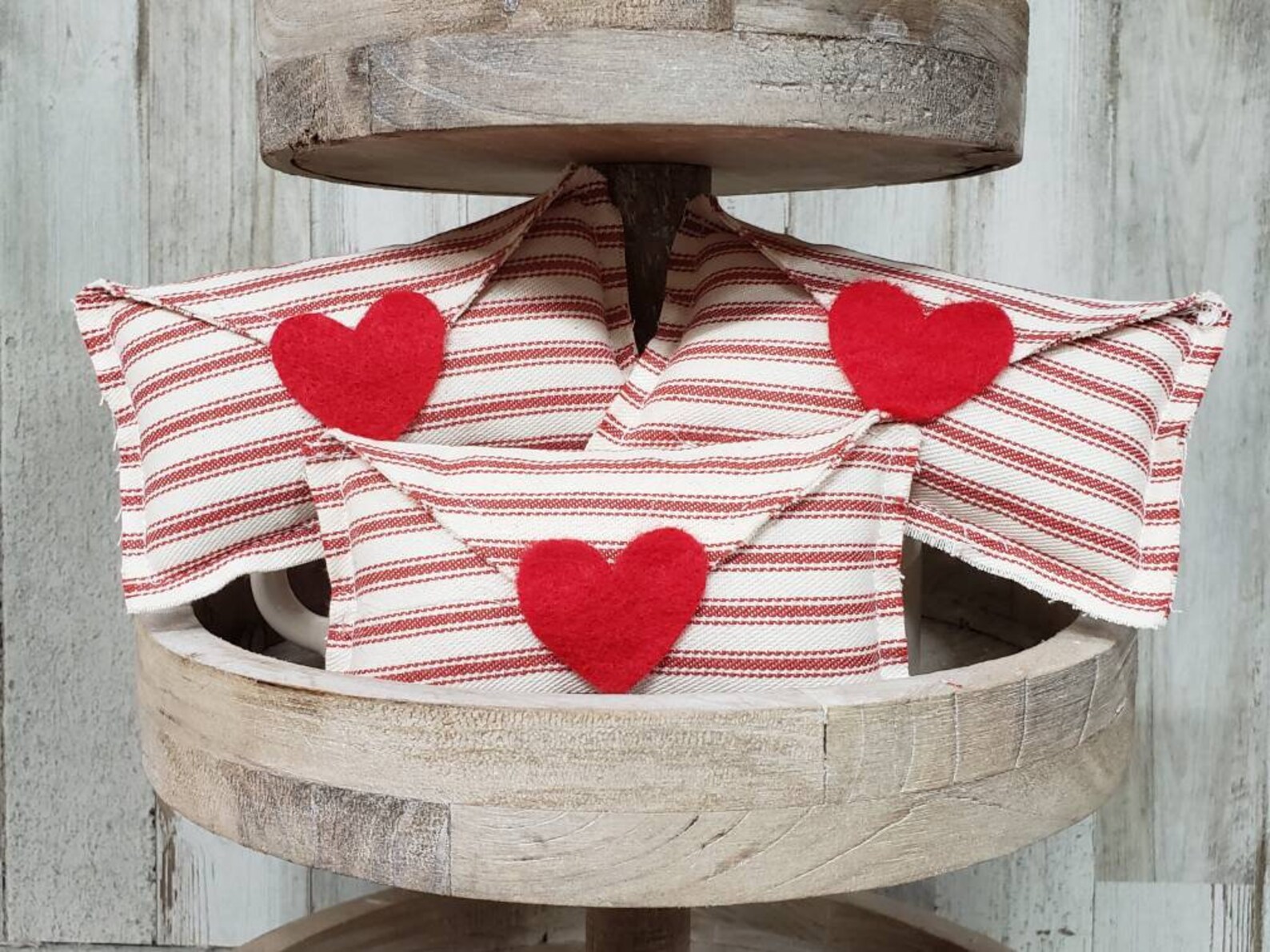 Fabric Love Letters - Valentine's Day Tiered Tray Fillers, Valentines ...