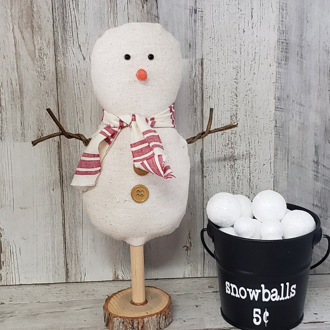Snowman Decor, Snowman Mantle, Farmhouse Christmas Decor, Winter Decor ...