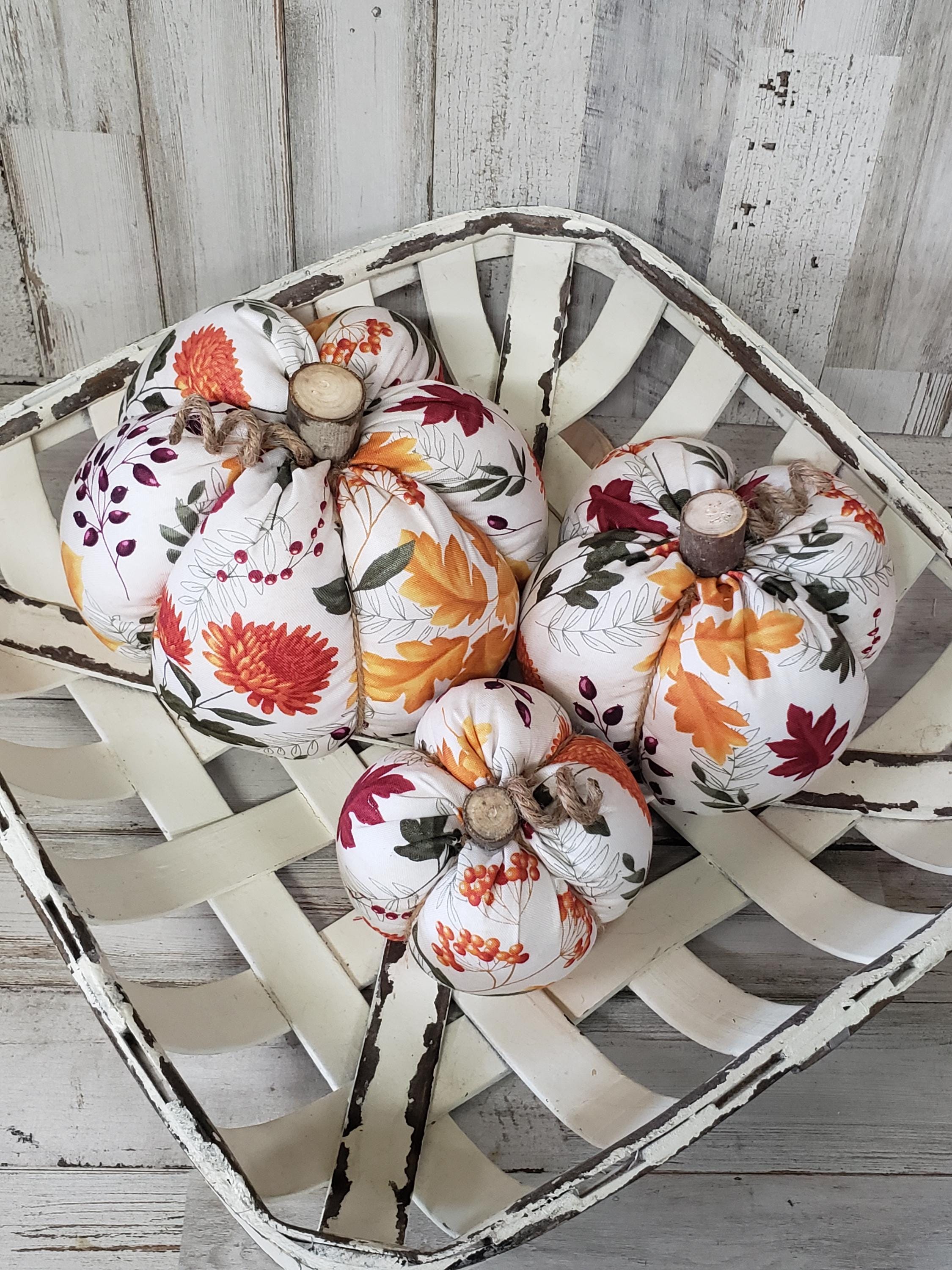 Farmhouse Fall Floral Pumpkins / Farmhouse Pumpkins / Floral Pumpkins ...