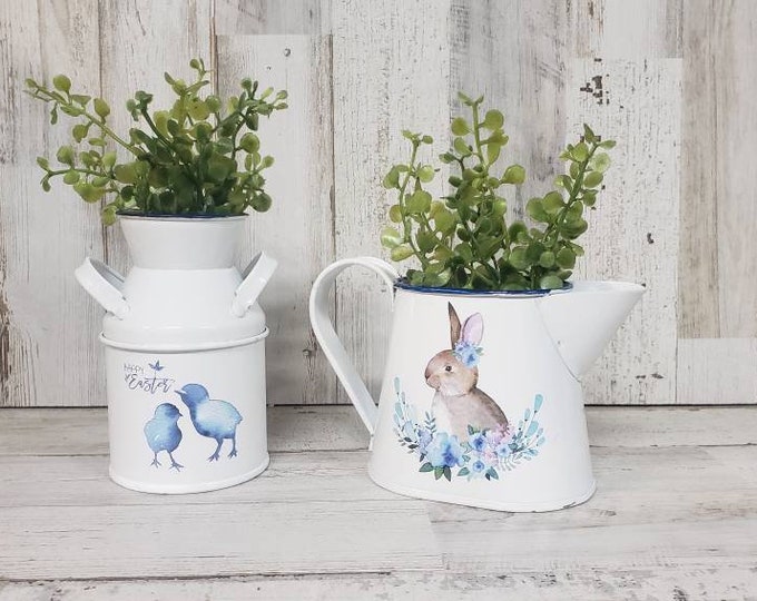 Mini Watering Can / Spring Tier Tray Decor / Love Plant Grow Decor ...