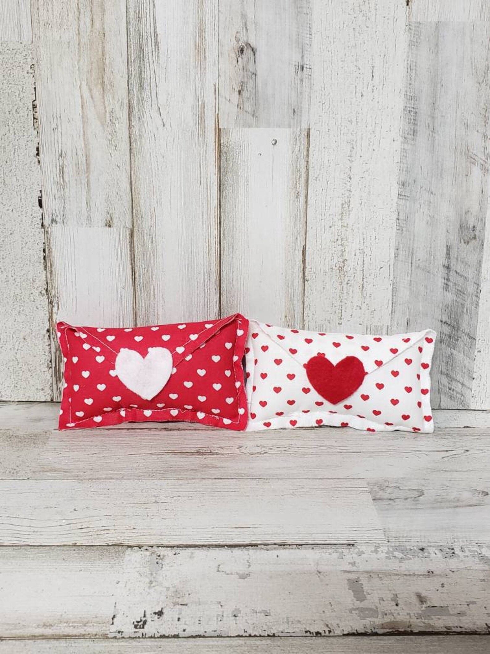 Mini Heart Fabric Love Letters Valentine's Day Tiered | Etsy