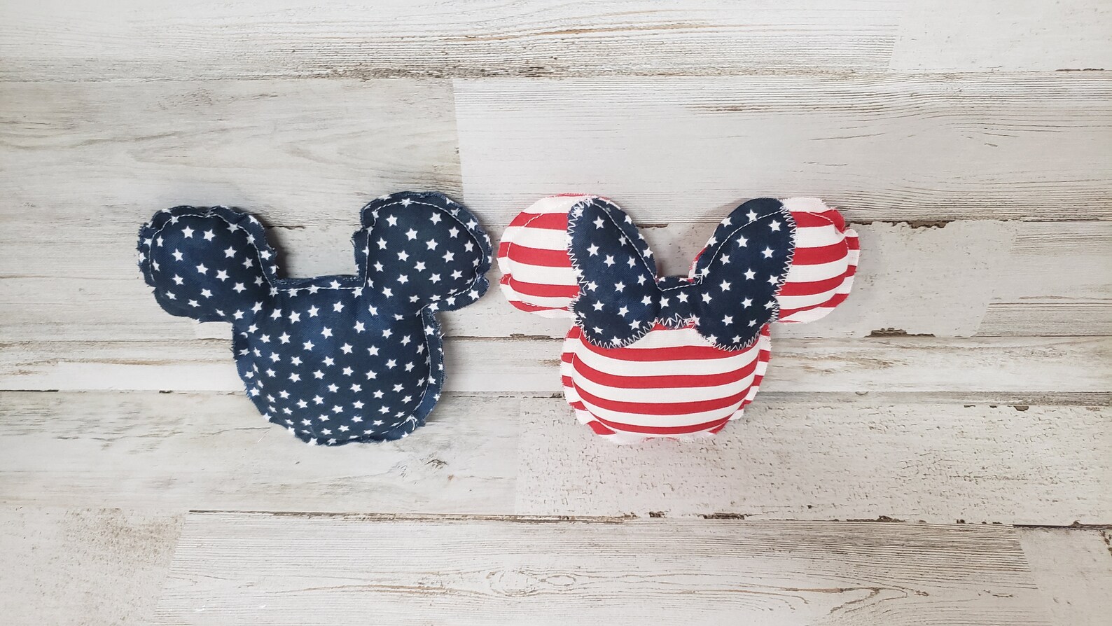 Patriotic Mickey and Minnie Decor / July Disney Inspired Decor | Etsy