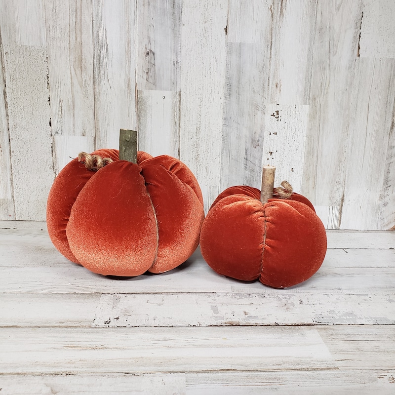 Velvet Pumpkin - Etsy