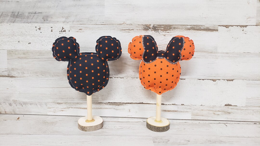 Halloween Mickey and Minnie Decor / Halloween Disney Inspired Decor ...