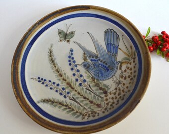 Blue Bird Plate | Etsy
