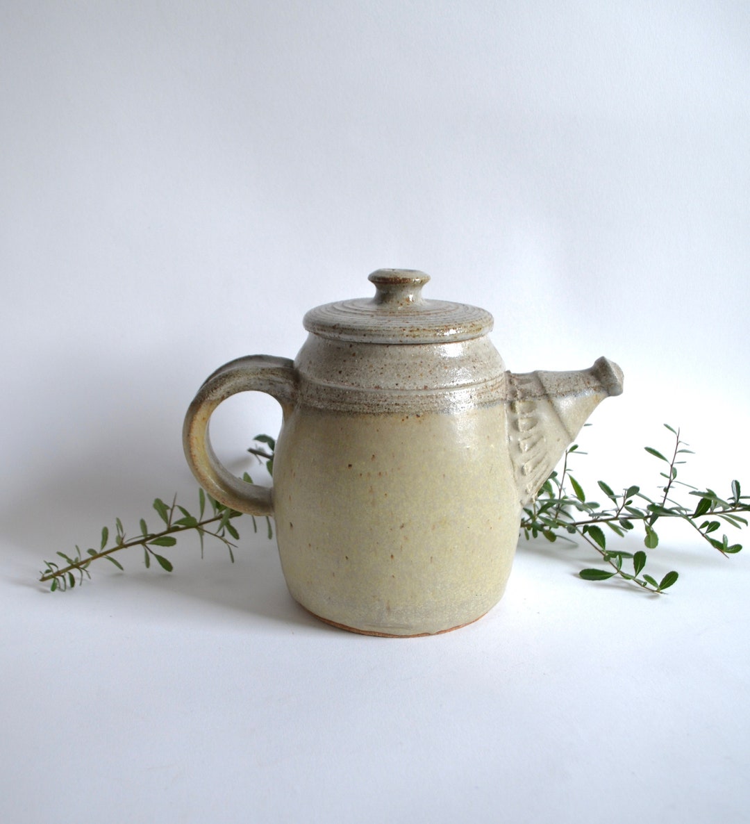 Vintage Studio Pottery Teapot - Etsy