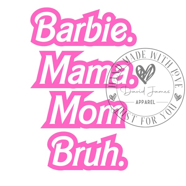 Barbie Mom Svg - Etsy