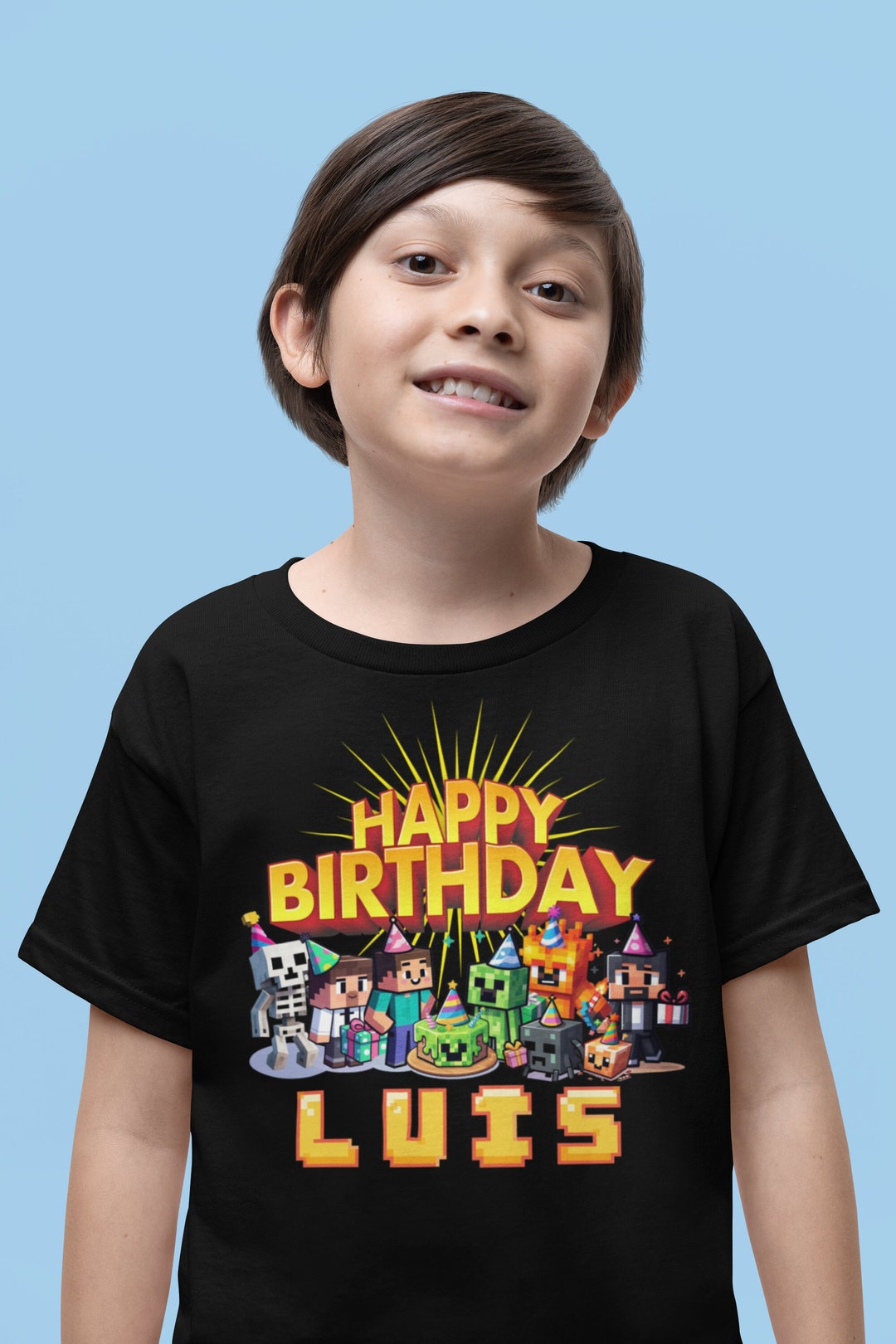 Mine C Inspired Birthday Shirt Personalized Mine C Inspired Shirt Etsy