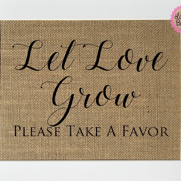 Burlap Wedding Signs - Etsy
