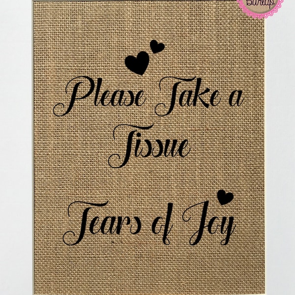 Take a Tissue Sign - Etsy