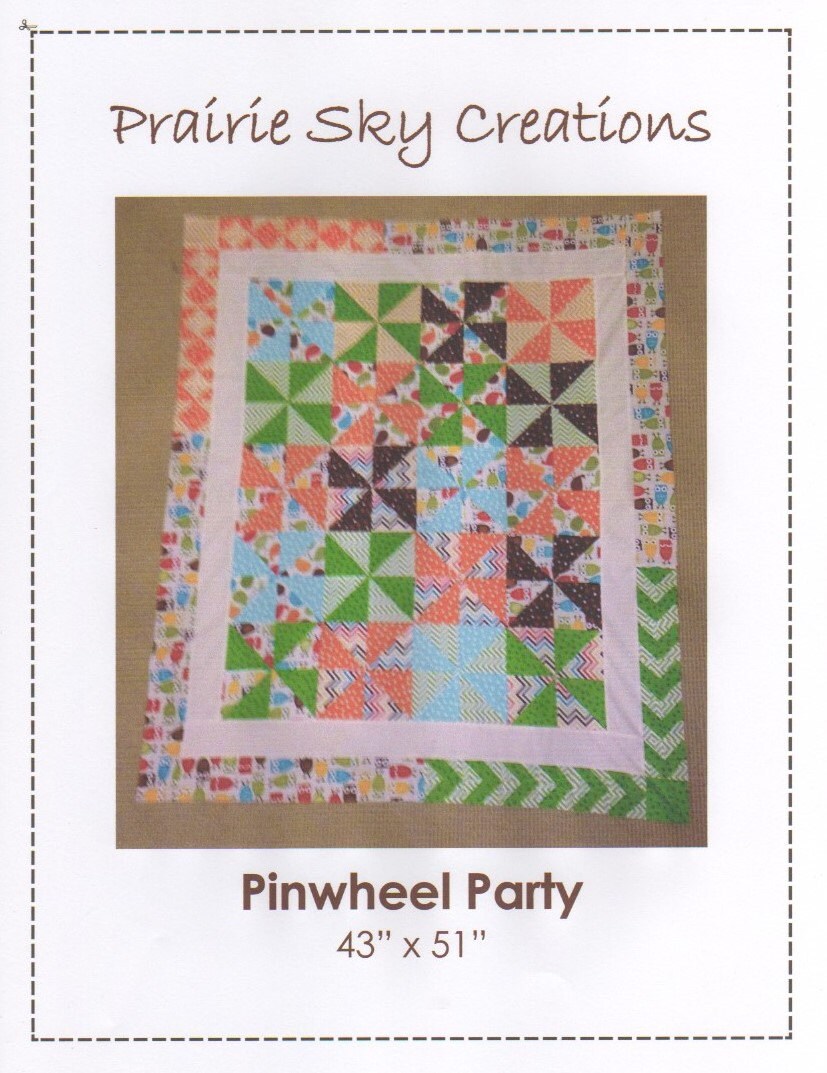 Pinwheel Party Digital Quilt Pattern for Layer Cake Bundles - Etsy