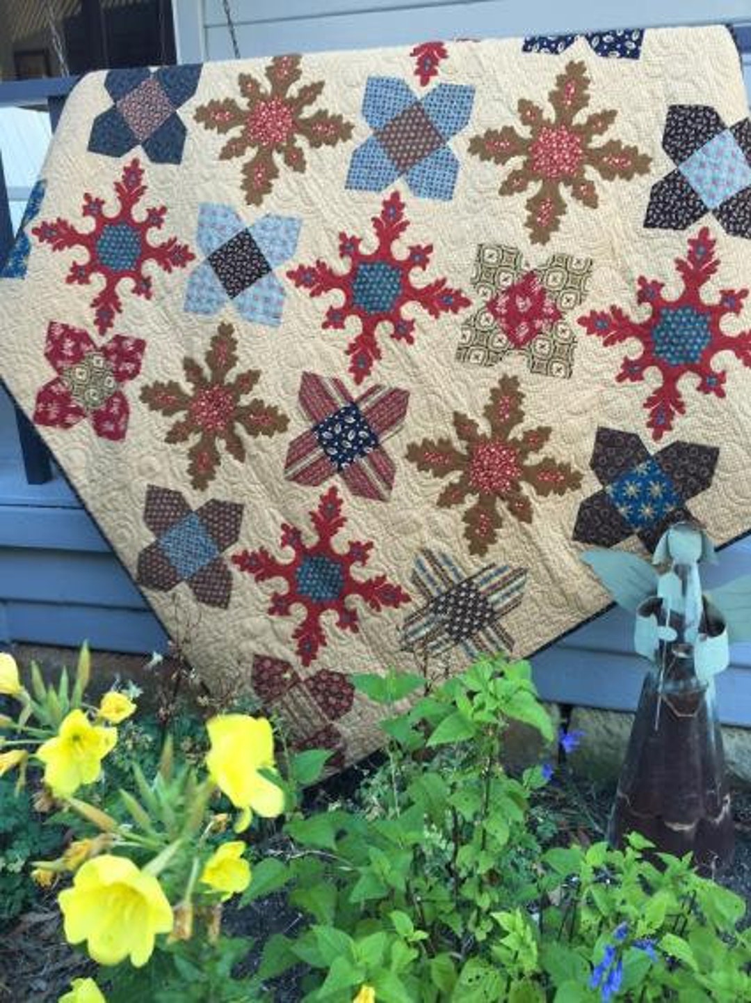 BRUNSWICK a Pieced and Appliqued Pattern by Deirdre Bond-abel - Etsy