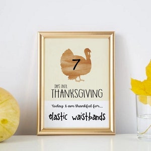 Days Until Thanksgiving Printable Page | Thankful | Kids & Family ...