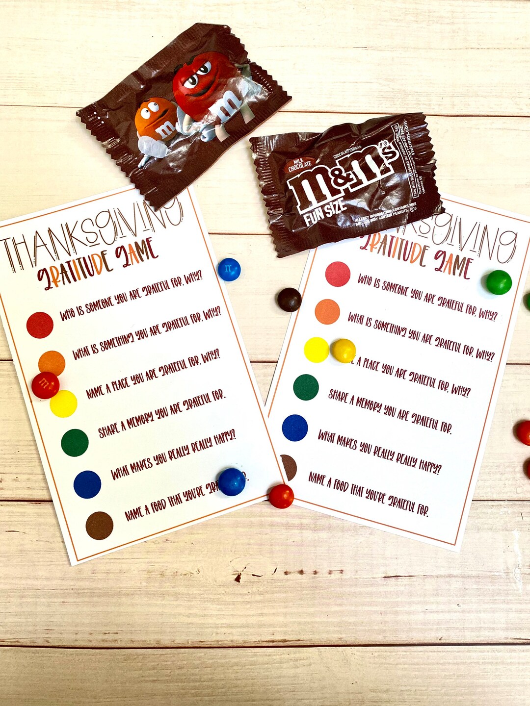 Thanksgiving Game | Gratitude Game | PRINTABLE Game for Kids | Kids ...