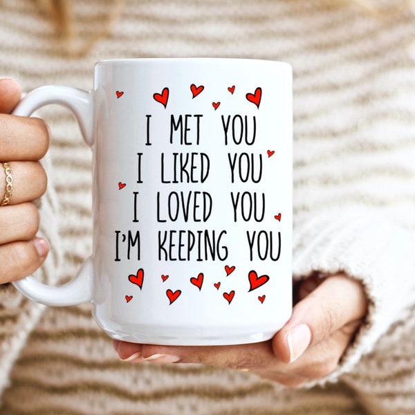 I Love You Mug Etsy