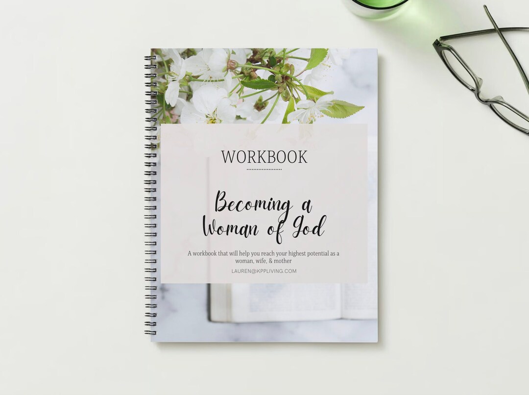 Woman of God Bible Study: 31-day Christian Workbook (digital Download ...