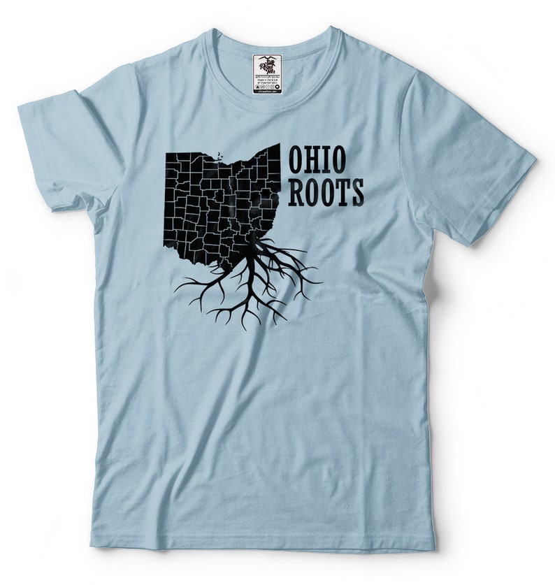 Ohio Roots T-shirt Ohio State Funny Patriotic T-shirt Birthday - Etsy