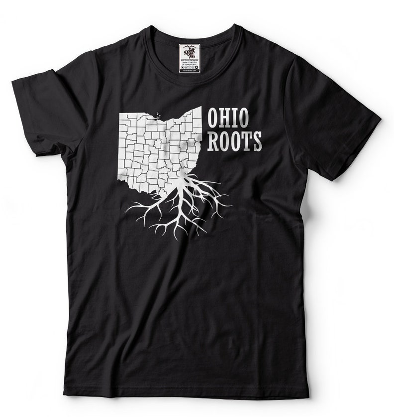 Ohio Roots T-shirt Ohio State Funny Patriotic T-shirt Birthday - Etsy