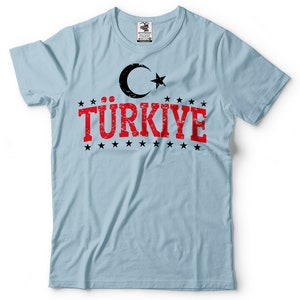 Turkiye T-shirt Turkish Diaspora Nationality Patriotic Turkey Flag ...