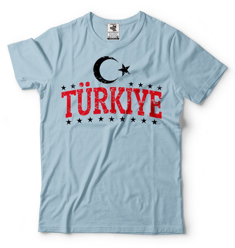 Turkiye T-Shirt Turkish Diaspora Nationality Patriotic Turkey | Etsy