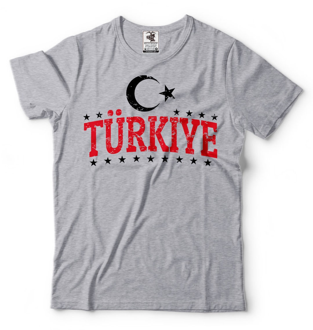 Turkiye T-shirt Turkish Diaspora Nationality Patriotic Turkey Flag ...