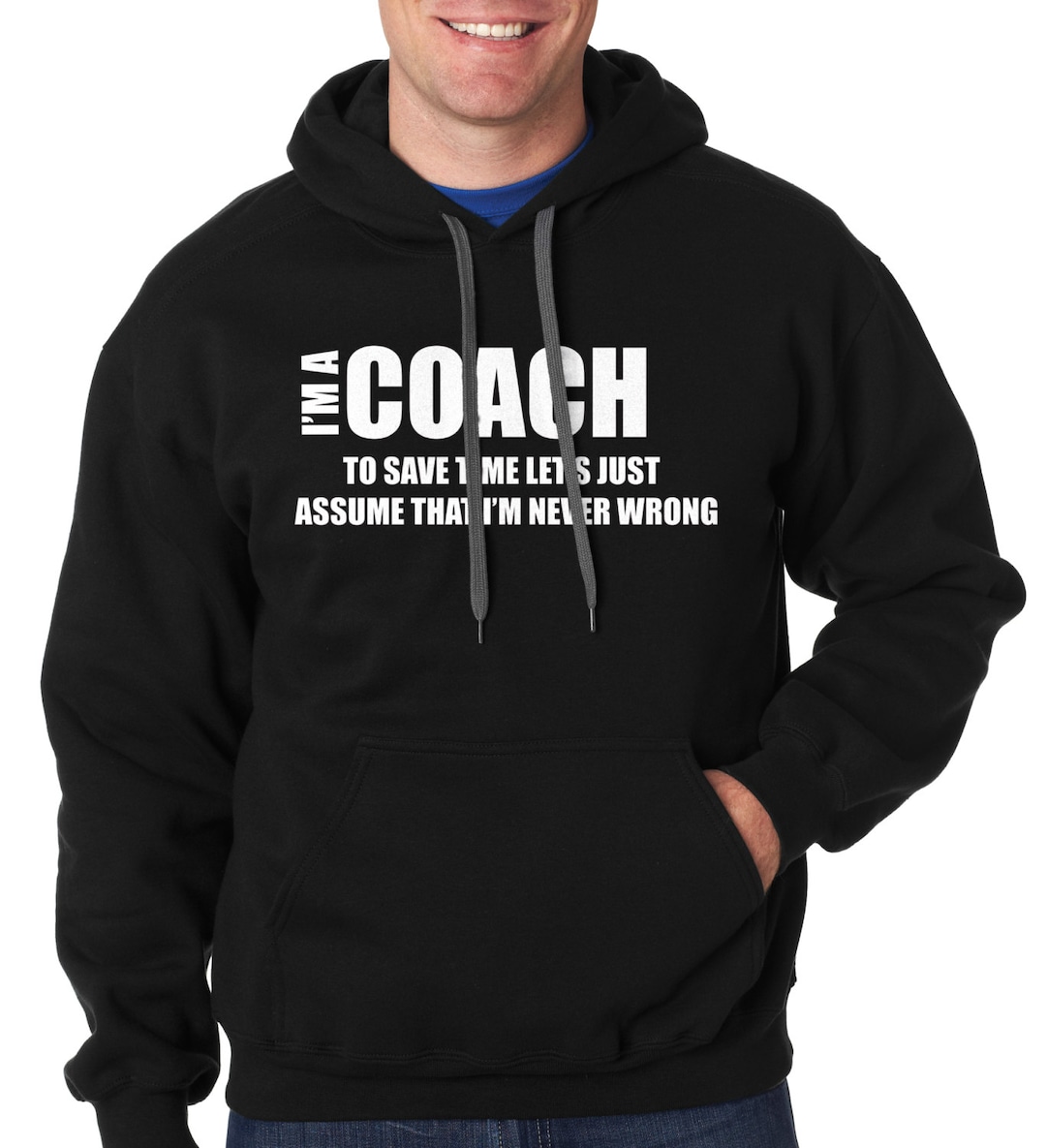 I Am A Coach Sweatshirt Gift for Coach Profession Hooded - Etsy