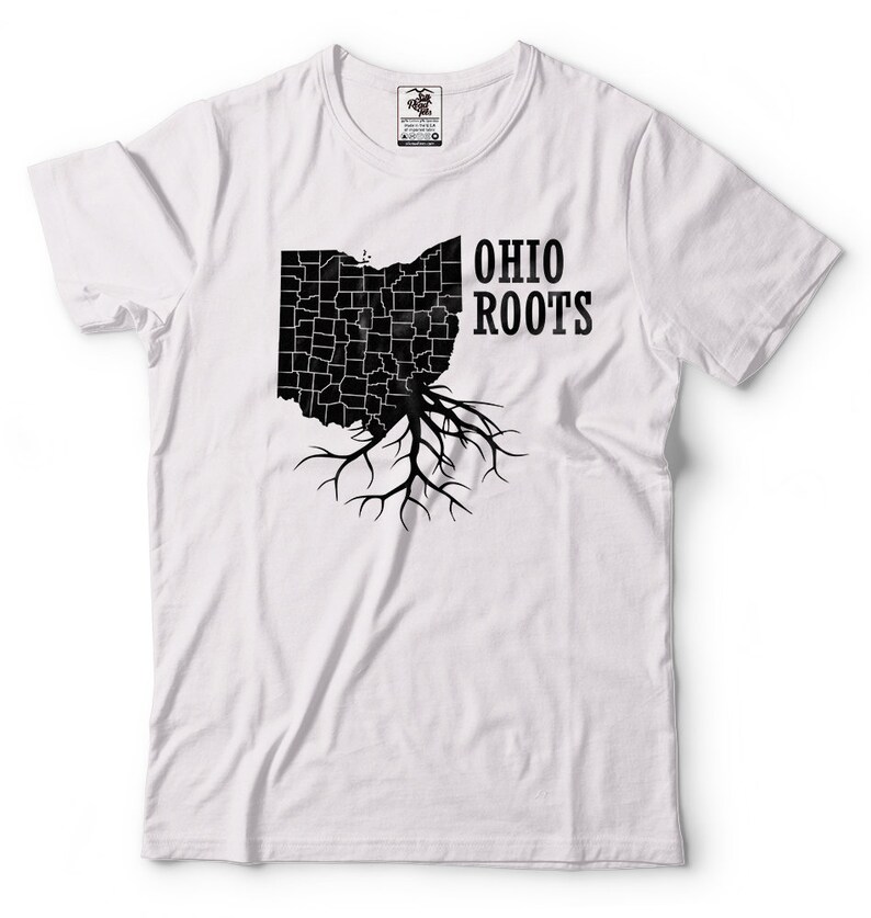 Ohio Roots T-shirt Ohio State Funny Patriotic T-shirt Birthday - Etsy
