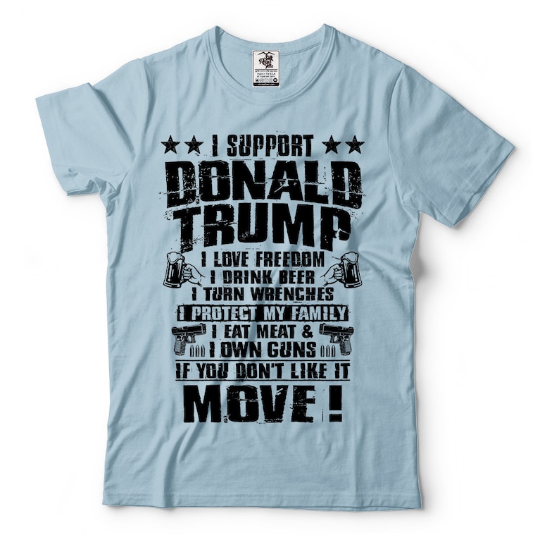I Support Donald Trump T-shirt Team Trump Election Day | Etsy