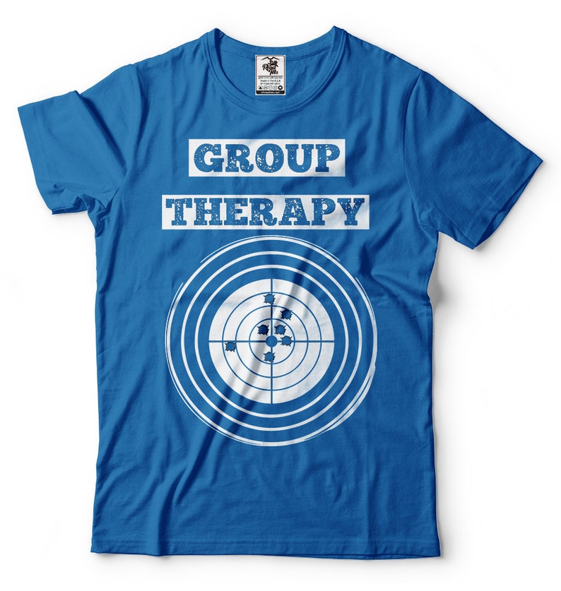 Shooting Range T-shirt Funny Graphic Humor Group Therapy - Etsy