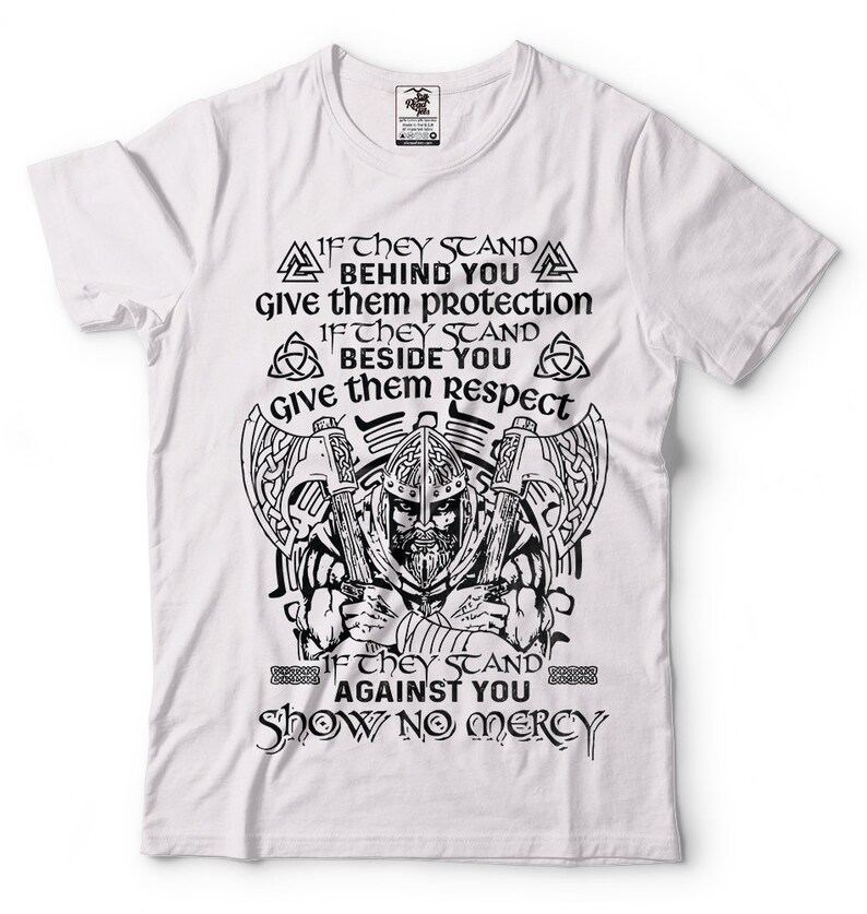 Nordic Runes T-shirt Valhalla Viking Valknut T-shirt - Etsy