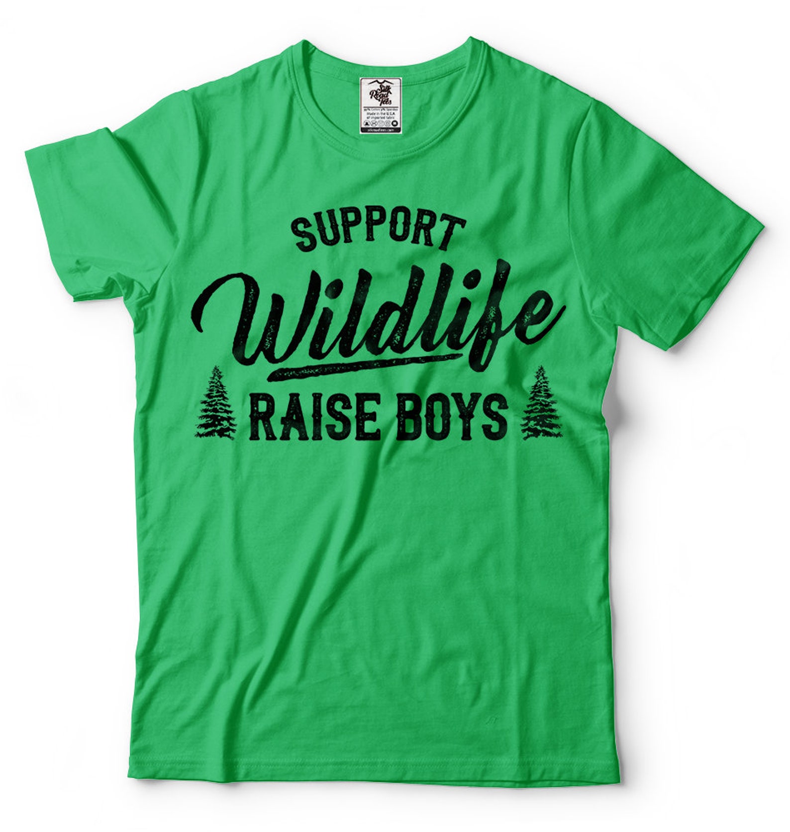 Wild Life T-Shirt Funny Camping Outdoor Birthday Gift Ideas | Etsy