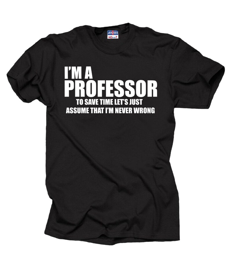 Professor T-shirt Gift for Professor Occupation Tee Shirt - Etsy