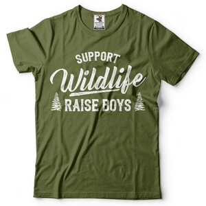 Wild Life T-shirt Funny Camping Outdoor Birthday Gift Ideas T-shirt - Etsy