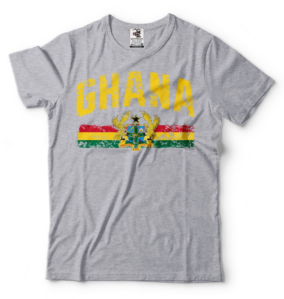 Ghana Flag T-shirt Ghana Patriotic Nationality Ghanaian - Etsy