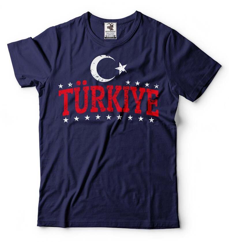 Turkiye T-shirt Turkish Diaspora Nationality Patriotic Turkey | Etsy
