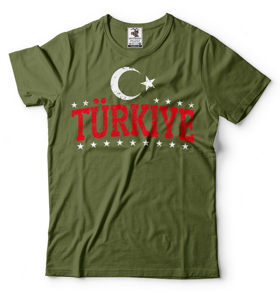 Turkiye T-shirt Turkish Diaspora Nationality Patriotic Turkey - Etsy