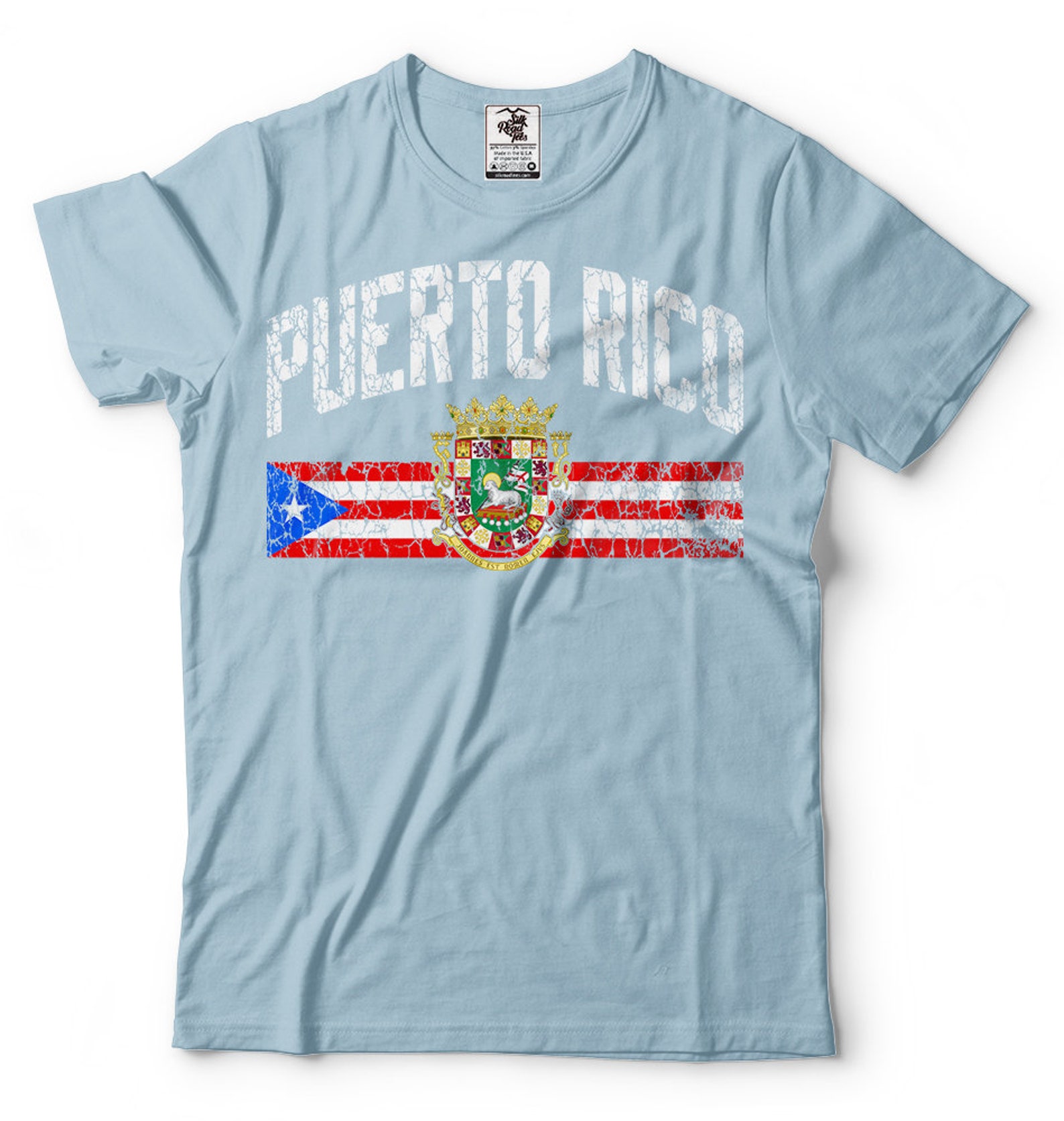 Puerto Rico Flag T-shirt Puerto Rico Day Patriotic Puerto | Etsy