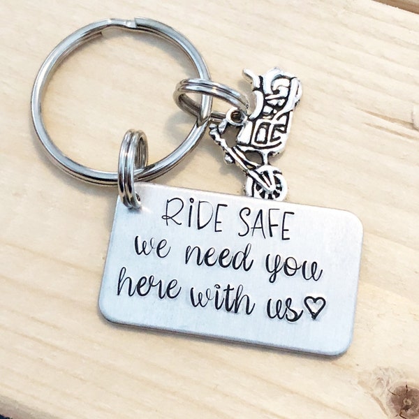 Motorcycle Keychain - Etsy