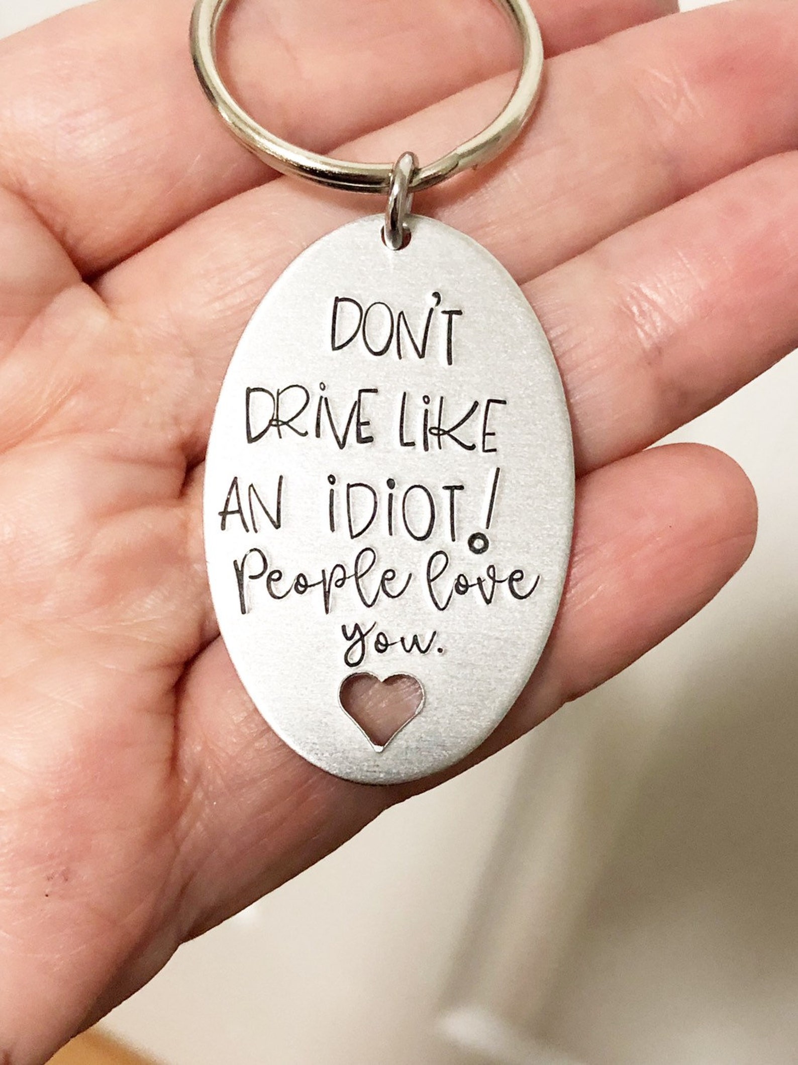 Drive safe keychainGift for new driver new driver | Etsy