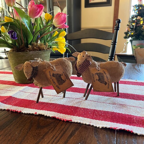 Primitive Sheep - Etsy