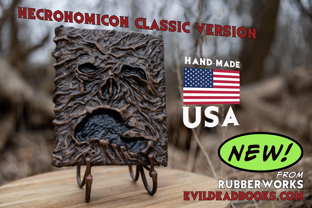 NEW EVIL DEAD: Classic Necronomicon Evil Dead Book (one to One Replica ...