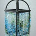Sea Glass Chandelier Ceiling Fixture Foyer Light Coastal Decor - Etsy