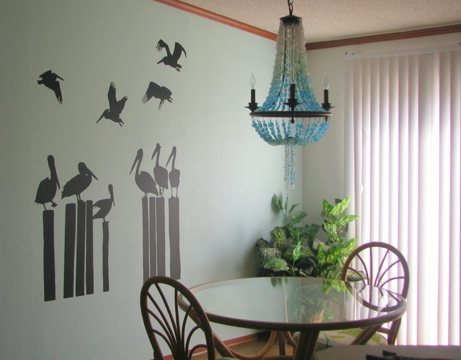 Sea Glass Lighting Fixture Chandelier Coastal Decor Beach - Etsy